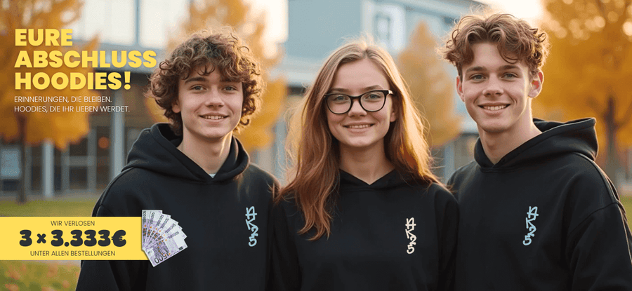 Abschlusspullis gestalten – Kreative Designs für den Schulabschluss
